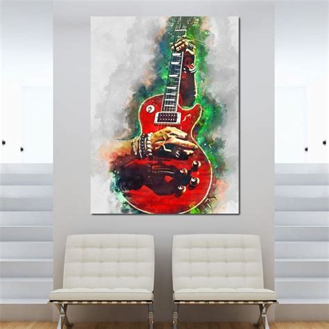 Slash Blood Red Guitar Abraham Szomor Guitar Artwork Blood Red