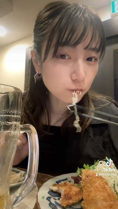 アジフライ食べる子 食べる動画 食べるだけ 食べる女子 Youtube