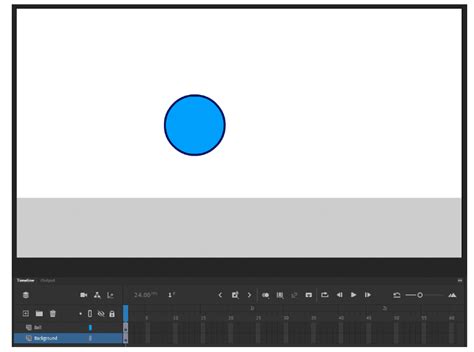 How To Animate A Bouncing Ball In Adobe Animate