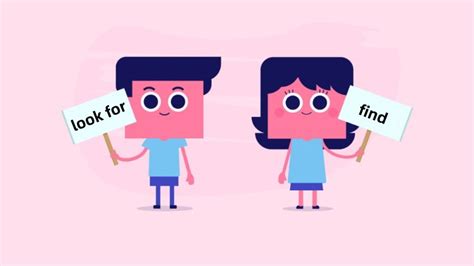 都表示尋找 look for 和 find 的用法和區別 LetMeEnglish