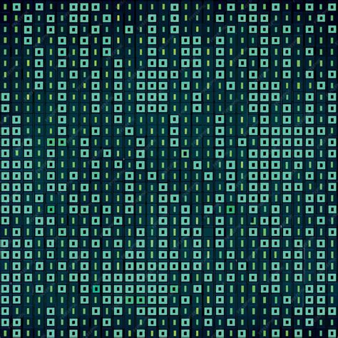 Binary Code Seamless Horizontal Pattern Digital Technology Background Abstract Matrix Premium