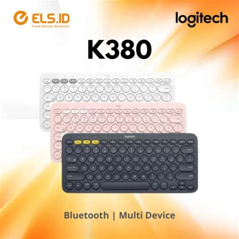 Promo Keyboard Bluetooth Logitech K380 Multi Device Rose Diskon 6 Di