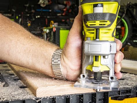 Ryobi P Trim Router V One Video Review Shop Tool Reviews