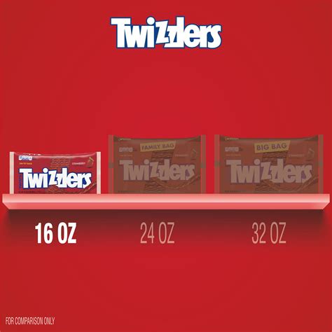 Buy Twizzlers Twists Strawberry Flavored Chewy Candy Halloween 16 Oz