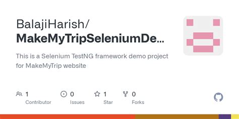 Github Balajiharishmakemytripseleniumdemo This Is A Selenium Testng