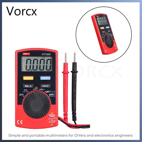 Uni T Ut120c Pocket Size Digital Multimeter Shopee Malaysia