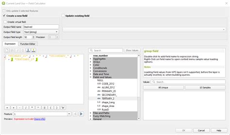 Grouping Vector File Column Attributes Under Another Columns Attribute As A Hierarchy Group