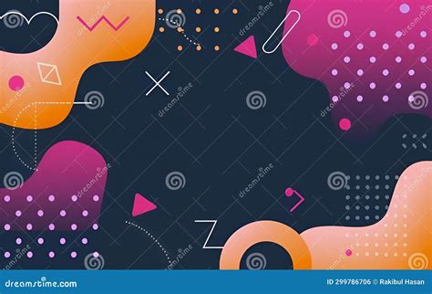 A Gradient Colour Abstract Background Stock Illustration