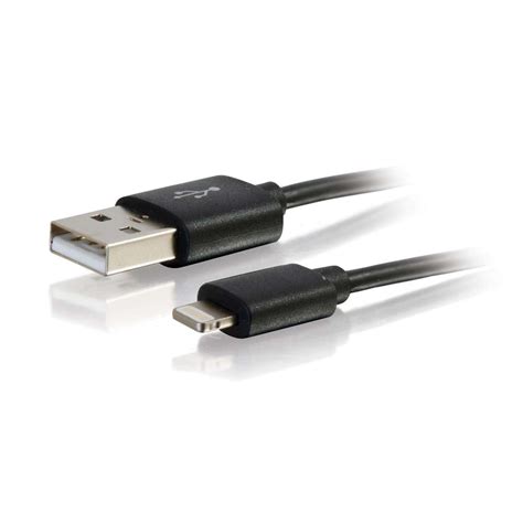 Compra C2g Cable Usb A Macho Lightning Macho 1 Metro Negro 35499