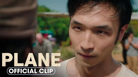 Plane (2023 Movie) Official Clip 'I’m in Charge' – Gerard Butler, Mike ...