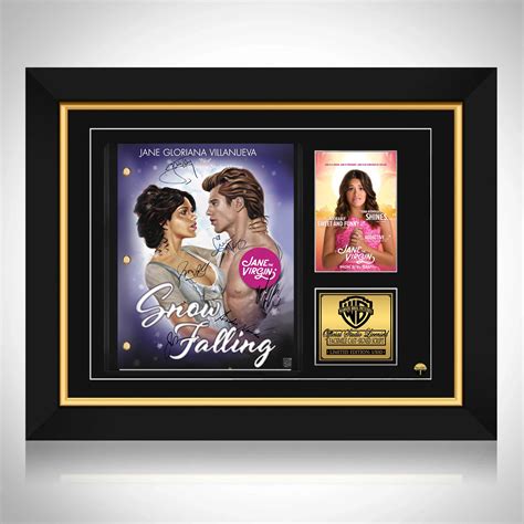 Jane The Virgin Script Limited Signature Edition Custom Frame Rare T
