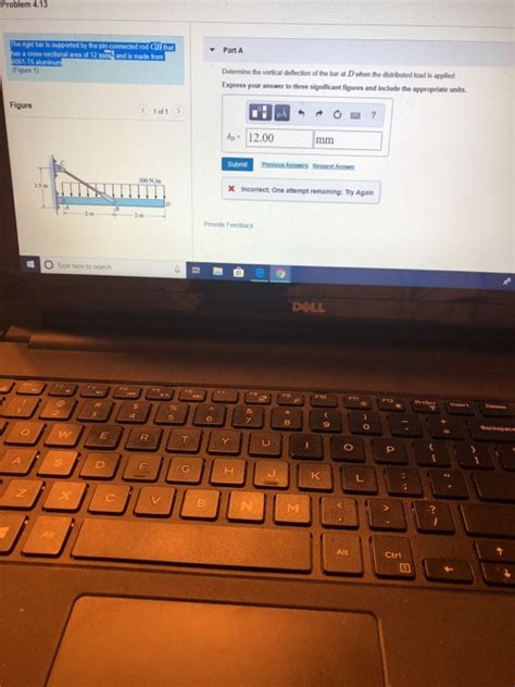 Solved Problem Parta Determine The Vertical Chegg