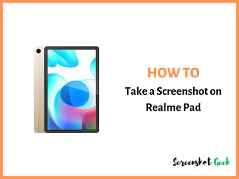 How To Take A Screenshot On Realme Pad 4 QUICK Methods