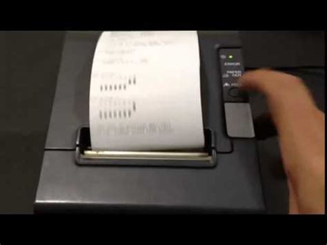 Epson Tm T V Youtube
