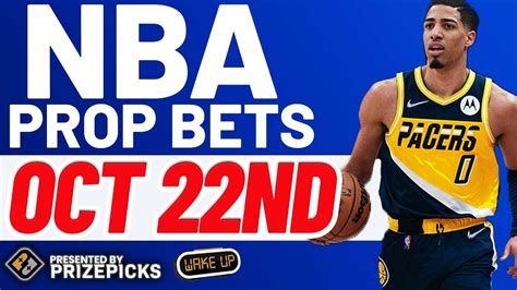 Nba Player Props Bets 102222 On Prizepicks Nba Props Best Bets