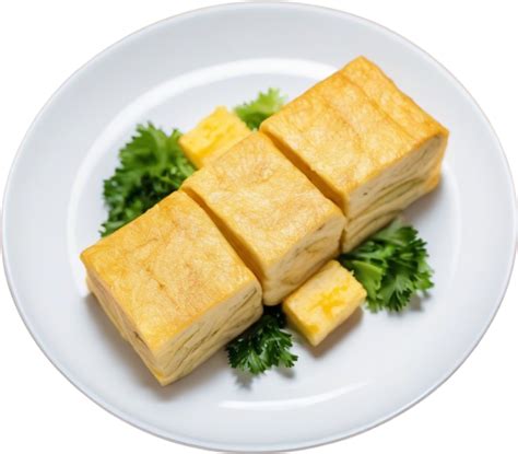 Ai Generated Close Up Photo Of Tamagoyaki Food Ai Generated 35194027 Png
