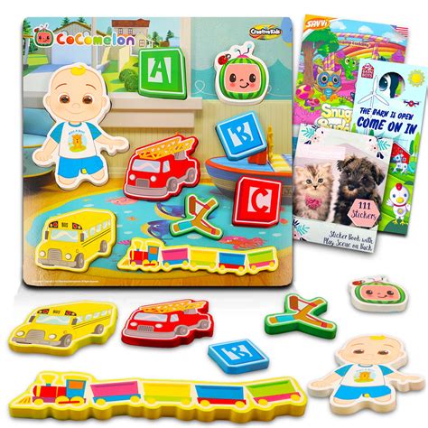 Cocomelon Starter Puzzle Set Cocomelon Puzzle Bundle With Small Starter