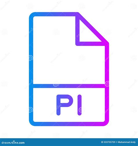 Perl Document Files Extension File Type Gradient Programming Icons