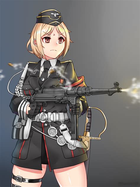 Mp40 Girls Frontline Drawn By Kirochef Danbooru
