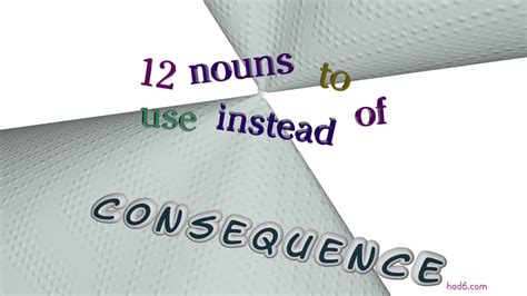 Consequence Example Sentence At Will Bracy Blog