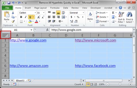 Remove All Hyperlinks Quickly In Excel Teachexcel