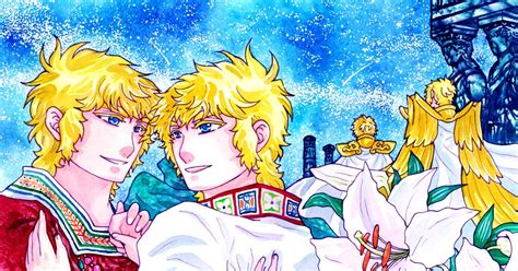 パラ銀 パラ銀25（1123）新刊『手を繋いで』サンプル 英 ‏のマンガ 漫画 パラダイス銀河 アイオリア Pixiv