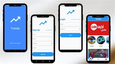 A Trends App Using Flutter Free Flutter Source Code