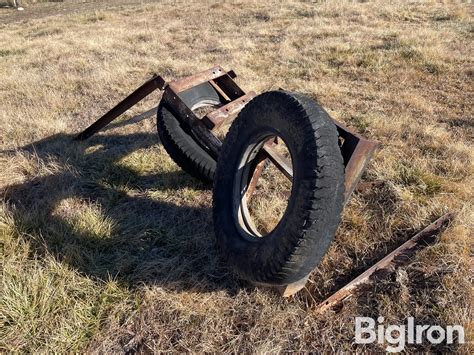 Front Tractor Tire Mount For Pushing Beet Trucks Agriculture BigIron