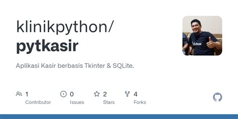 Github Klinikpythonpytkasir Aplikasi Kasir Berbasis Tkinter And Sqlite