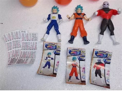 Goku Vegeta Jiren Serie Completa Dragon Ball Kinder Pasqua 2024 Eur