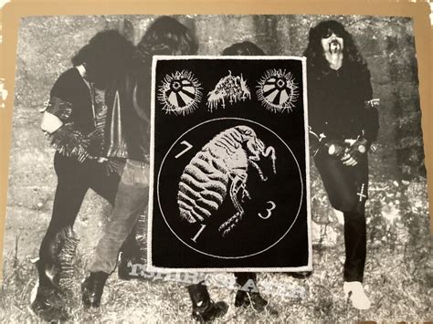 Reek Of The Unzen Gas Fumes Logo Woven Patch Tshirtslayer Tshirt And Battlejacket Gallery