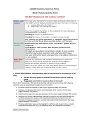 200158 Week 8 Tutorial Activity Sheet2017Spring Docx 200158 Business