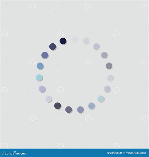 加载图标矢量图标志模板圆 向量例证 插画 包括有 数据 平面 互联网 来回 装入程序 缓冲 234388516
