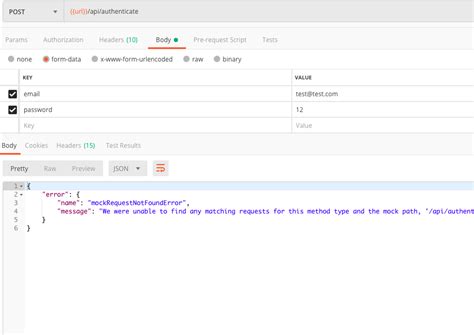 Matching Collection Example Depending On Request Body Parameters Doesn T Work Issue