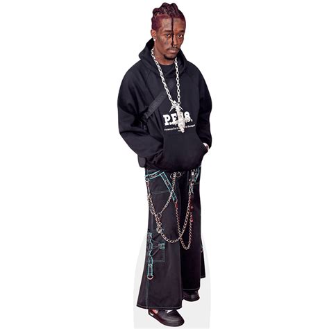Lil Uzi Vert Chains Cardboard Cutout Celebrity Cutouts