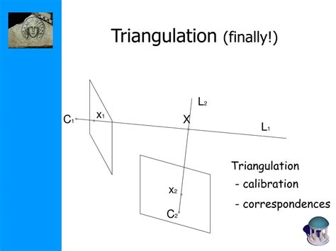 Ppt Triangulation And Multi View Geometry Class 9 Powerpoint