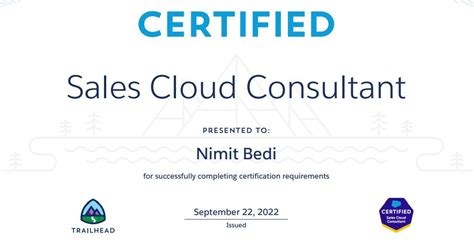 Nimit Bedi On Linkedin Salesforce Salescloud Certified Certifiedprofessional Infosys…