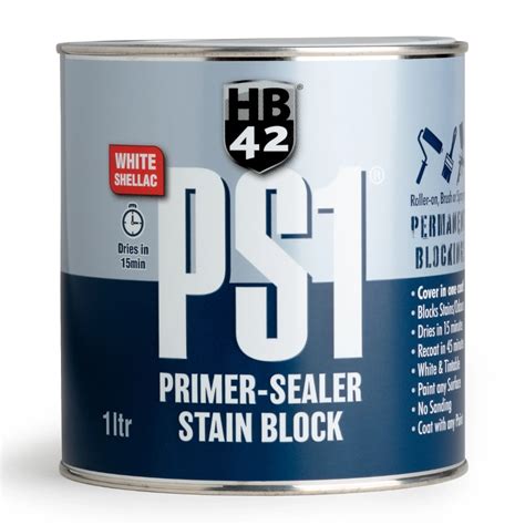 Hb42 Ps1 Shellac Primersealer White 1lt Qds Direct