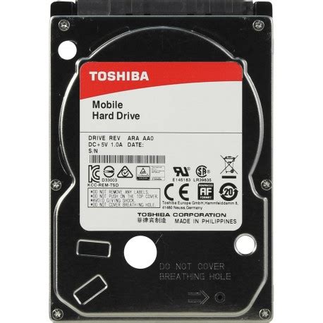 Toshiba MQ01ABF050M 500GB Serial ATA III MQ01ABF050M ProComponentes