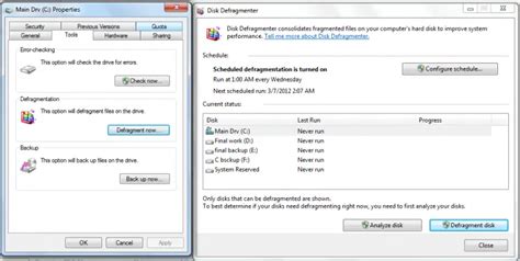 How Do I Defragment A Disk In Windows 7