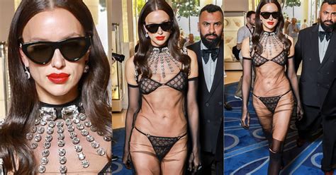 Ok ირინა შეიკის ნახევრადშვიშველი გამოჩენა კანის კინოფესტივალზე Ok Magazine