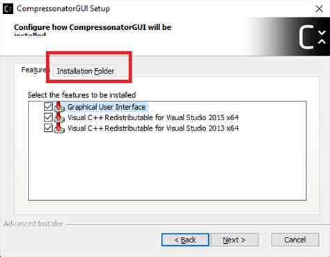 Allow Chosing Installation Path Issue Gpuopen Tools Compressonator Github