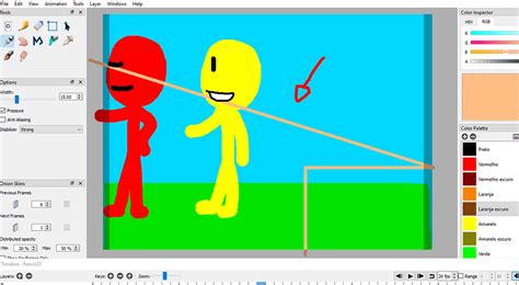 Polyline Tool Doesnt Work Glitch Bug Reports Pencil2d Community