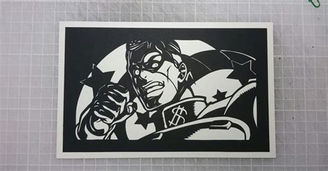切り絵 【切り絵】虹村億泰【ジョジョ4部op】 たかつのイラスト Pixiv