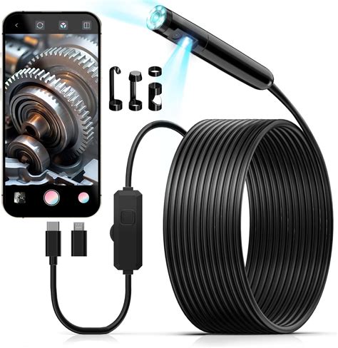 Endoscope Inspection Camera Kaiweets 1920p Hd Dual Lens Endoscope With