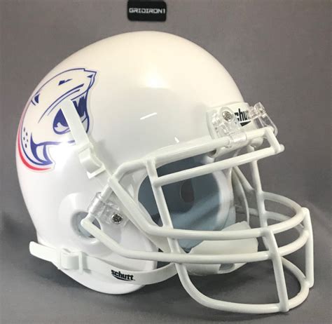 South Alabama Jaguars Schutt Round Ear Hole Mini Football Helmet 2010