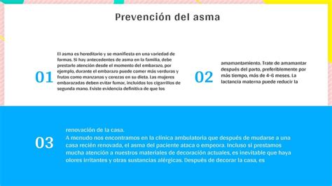 Manejo Del Asma Bronquial Estrategias Para La Prevención Y El