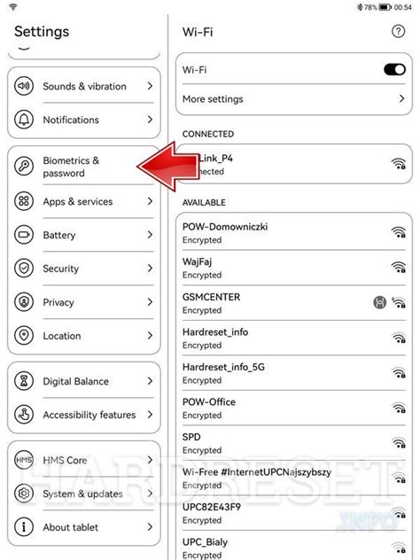 How To Add Password To HUAWEI MatePad Paper HardReset Info