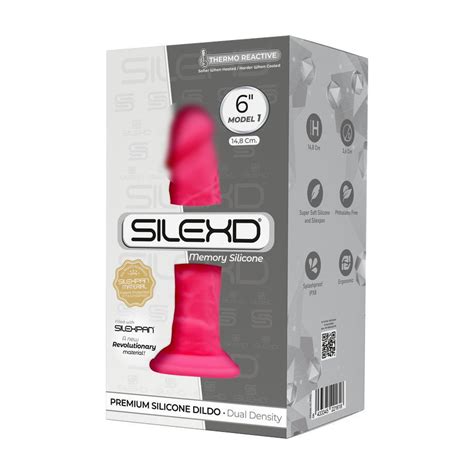 Фаллоимитатор Silexd Model 1 розовый 6 14 8х3 6 см реалистичный резиновый член на присоске