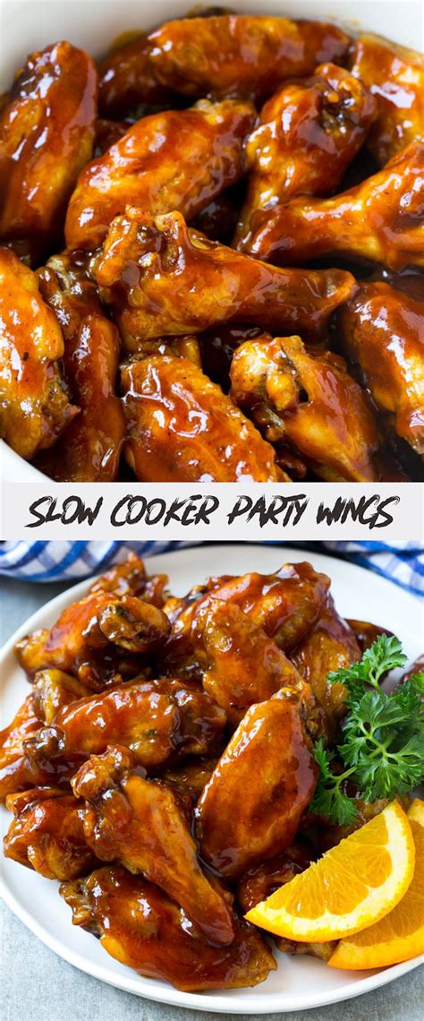 Slow Cooker Party Wings Recipe Spesial Food